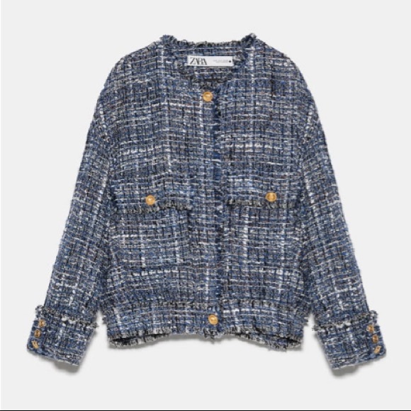 Zara | Jackets & Coats | Nwt Zara 2 Piece Tweed Jacket And Skirt Set ...